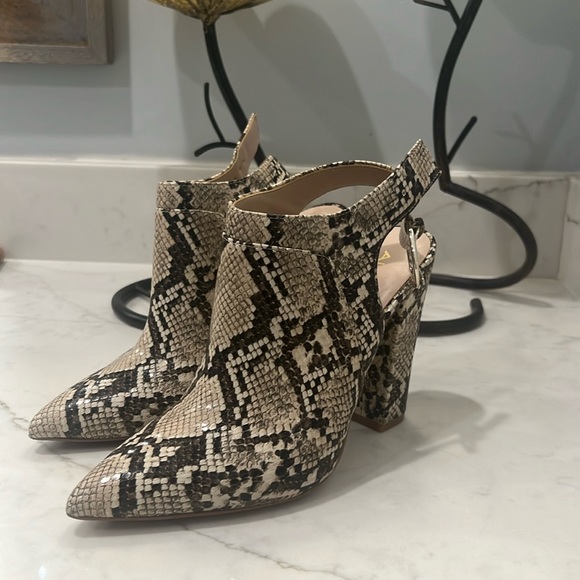 Aldo | Shoes | Aldo Snake Sling Back Mules | Poshmark